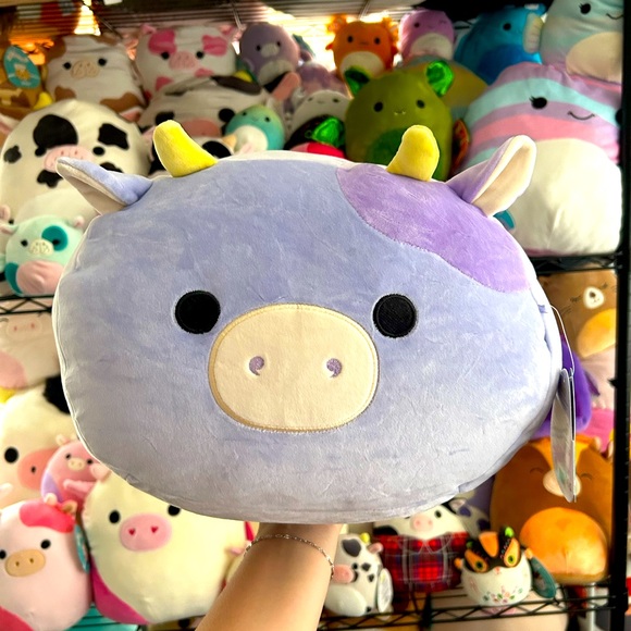 Squishmallows | Accessories | Bubba The Cow Squishmallow Stackable 2in ...